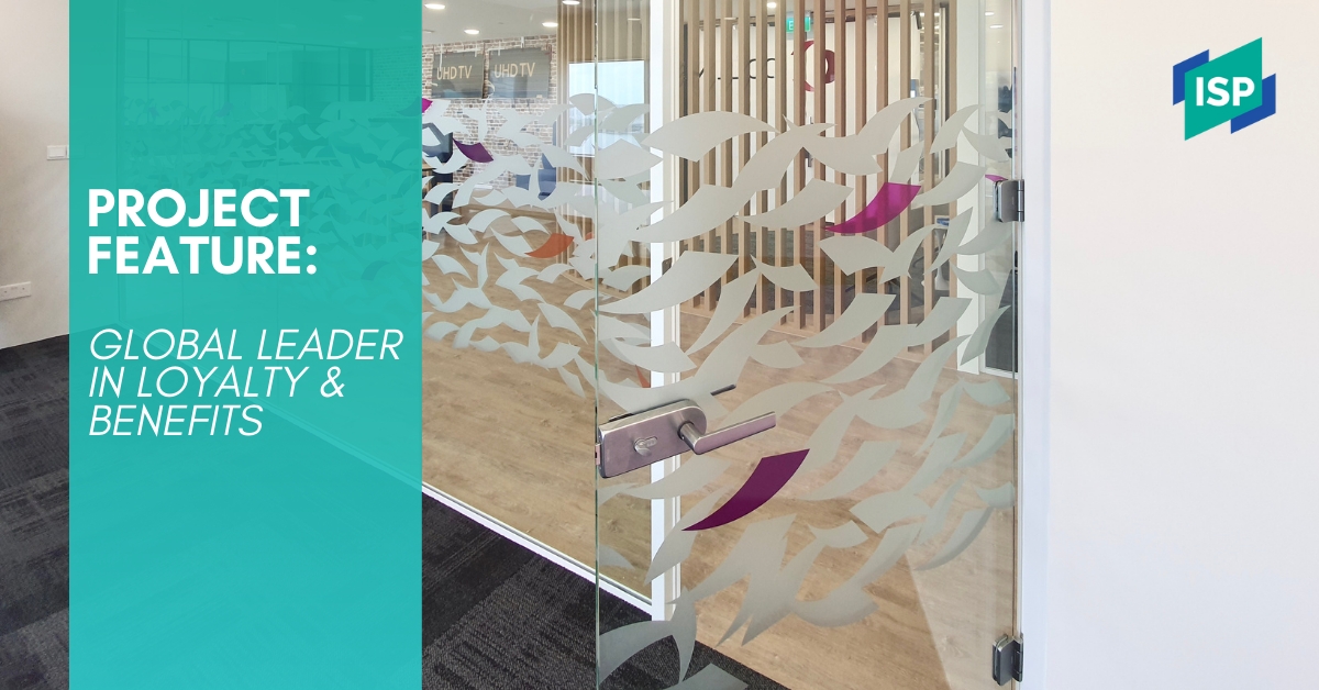 Showcasing Unique Decal on Glass Partitions - Integrate Systems Panel