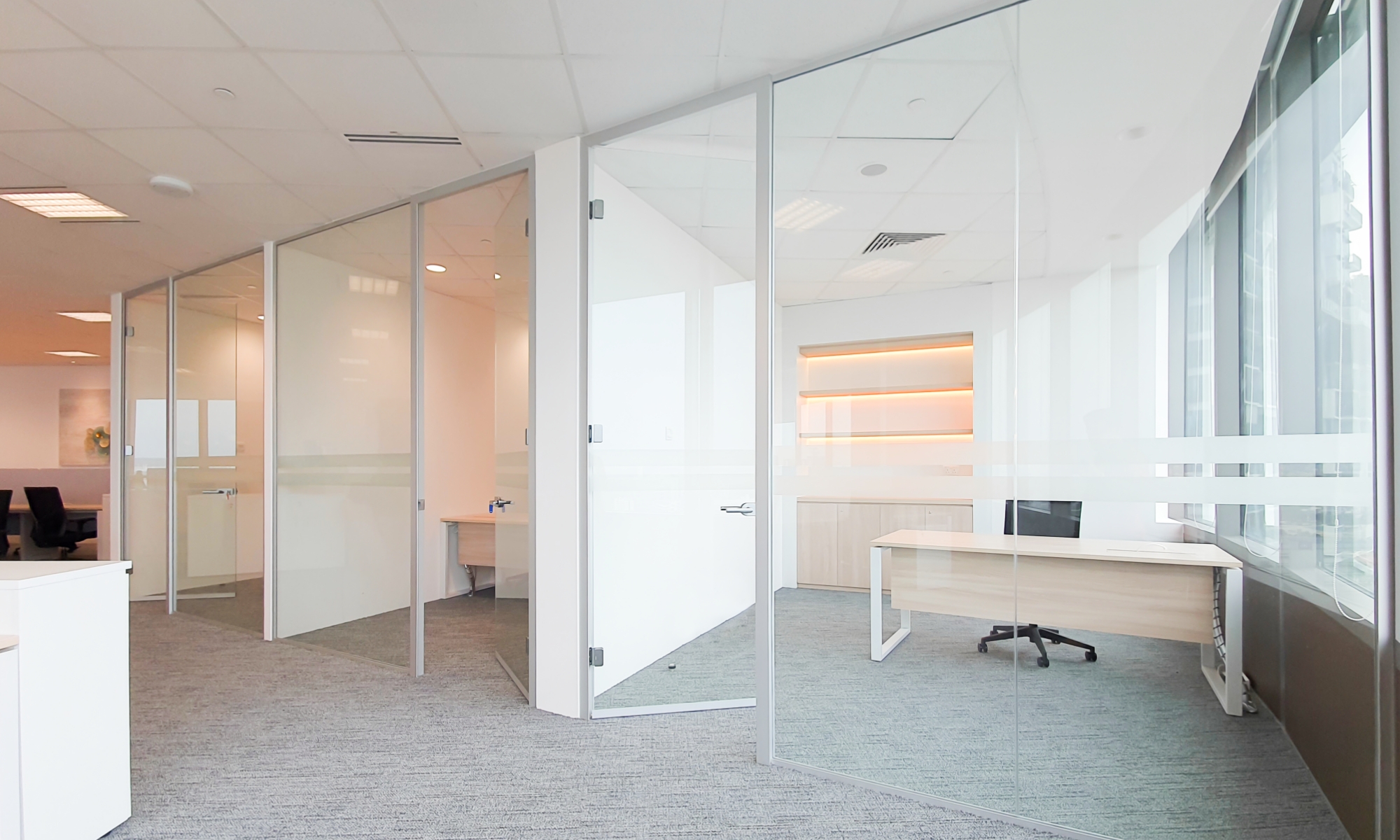 SOLO Frameless Door - Integrate Systems Panel